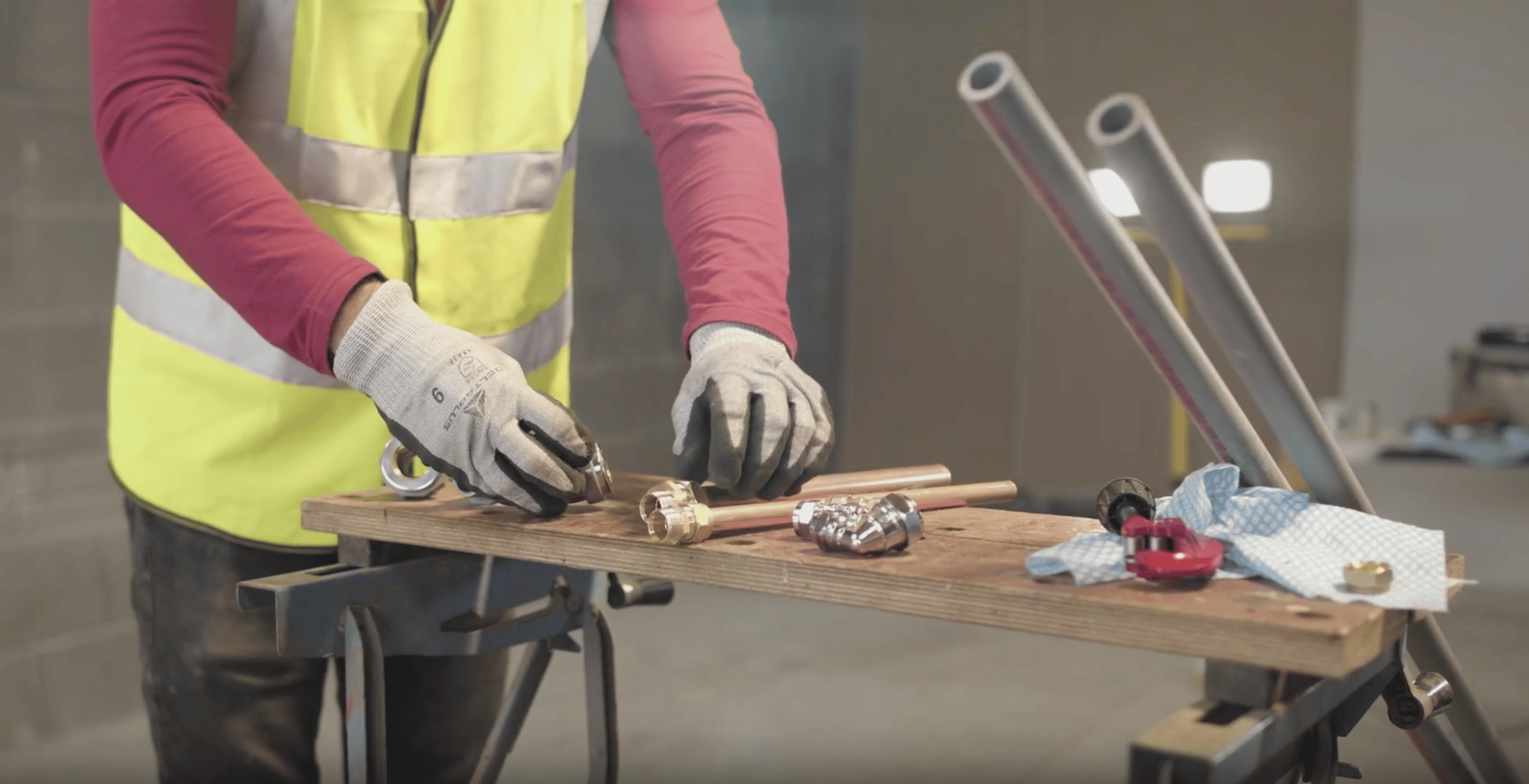 Installing CPVC Plumbing Pipes With Metal