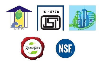 Top Certifications Awarded to Plumbing pipes made using FlowGuard Plus ...