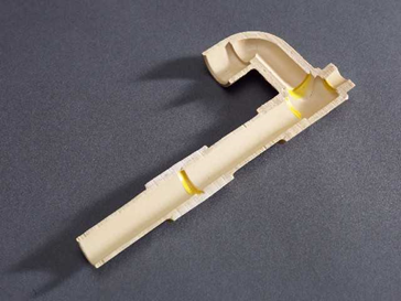 CPVC Cross section post joining.